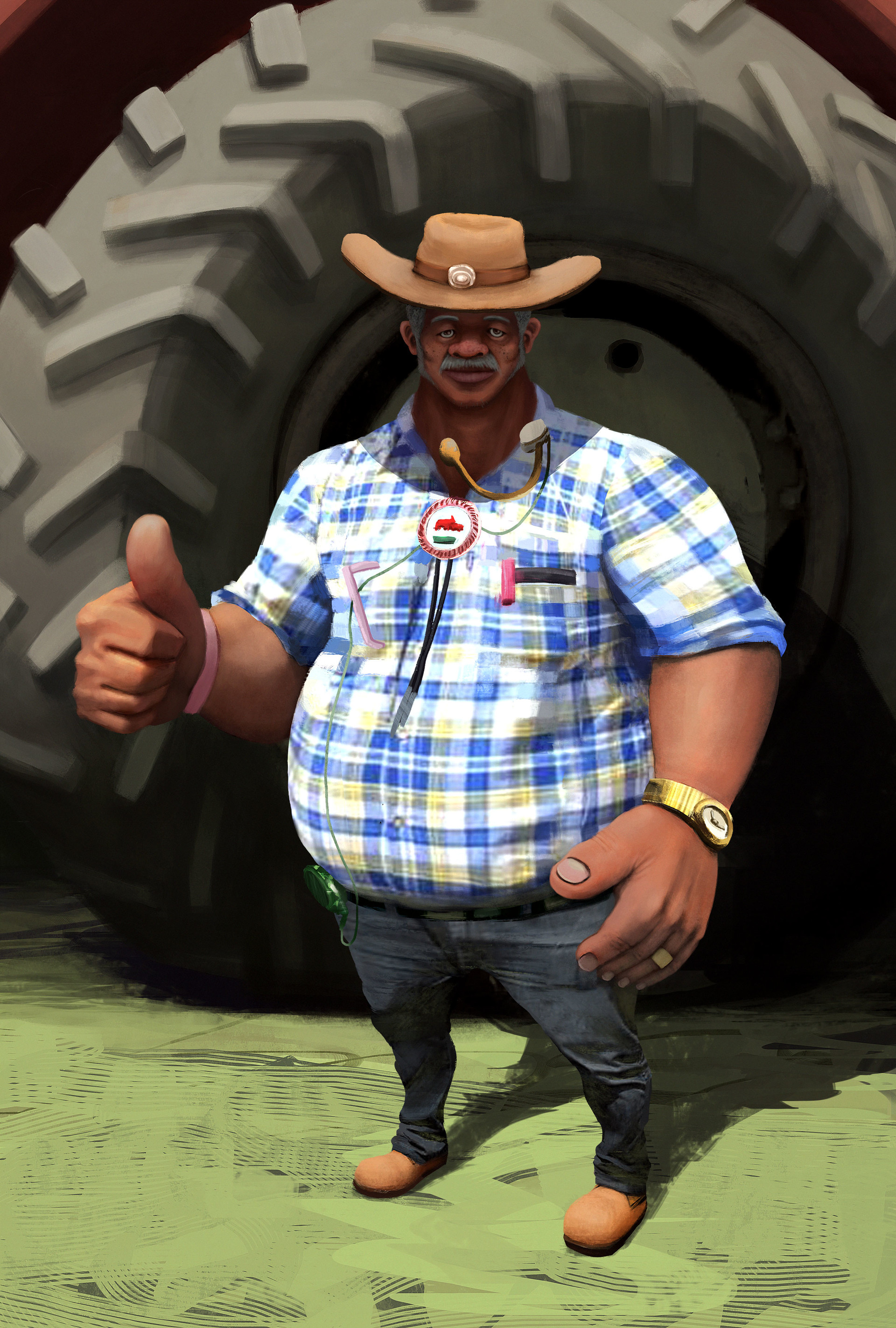 ArtStation - Cowboy Milk