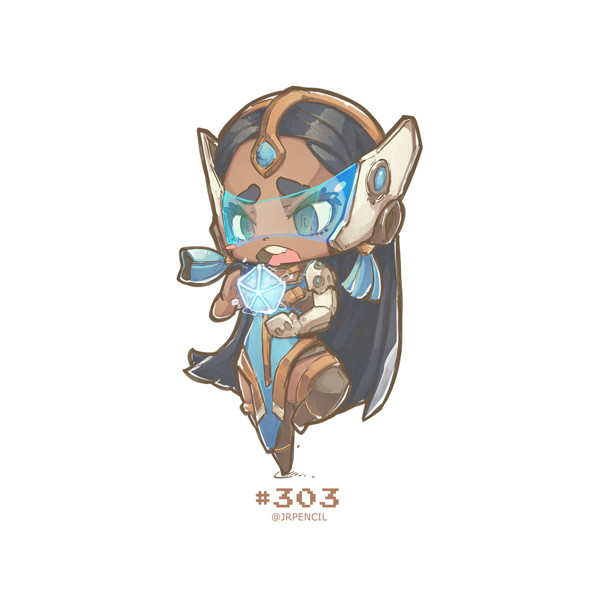 ArtStation - #303 - Symmetra From Overwatch