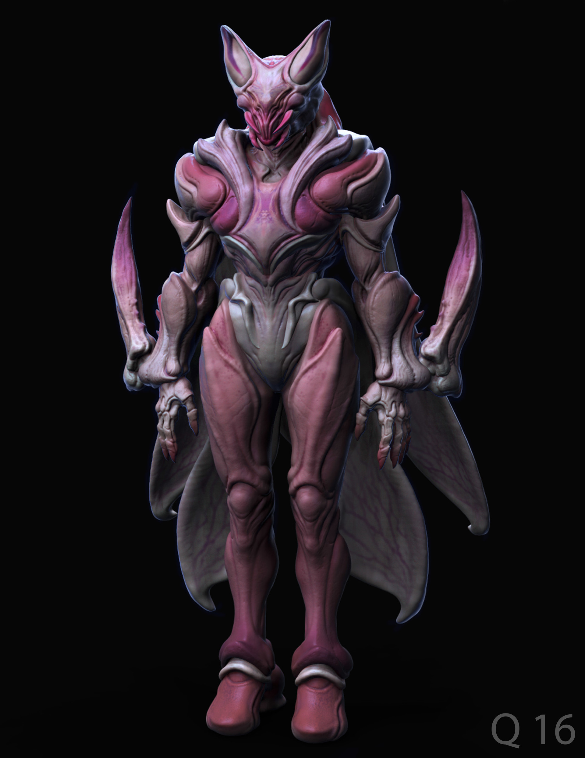 ArtStation - Orchid Mantis Bio-suit