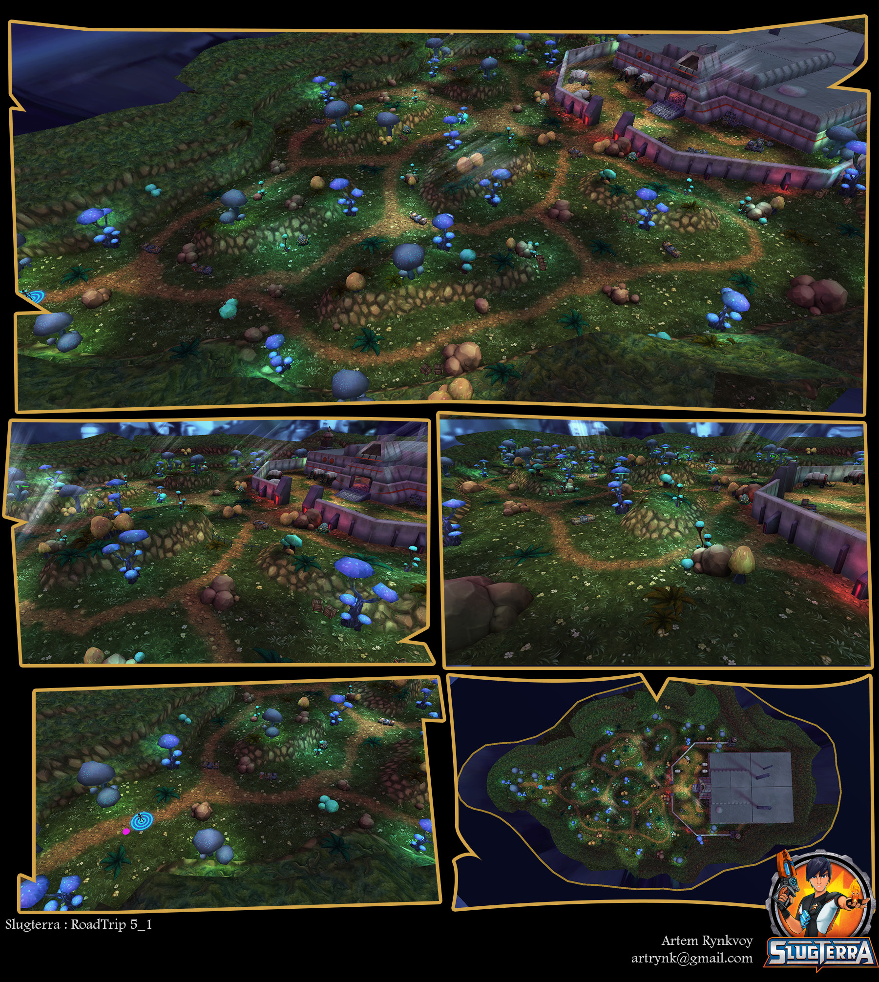 ArtStation - Slugterra environment design