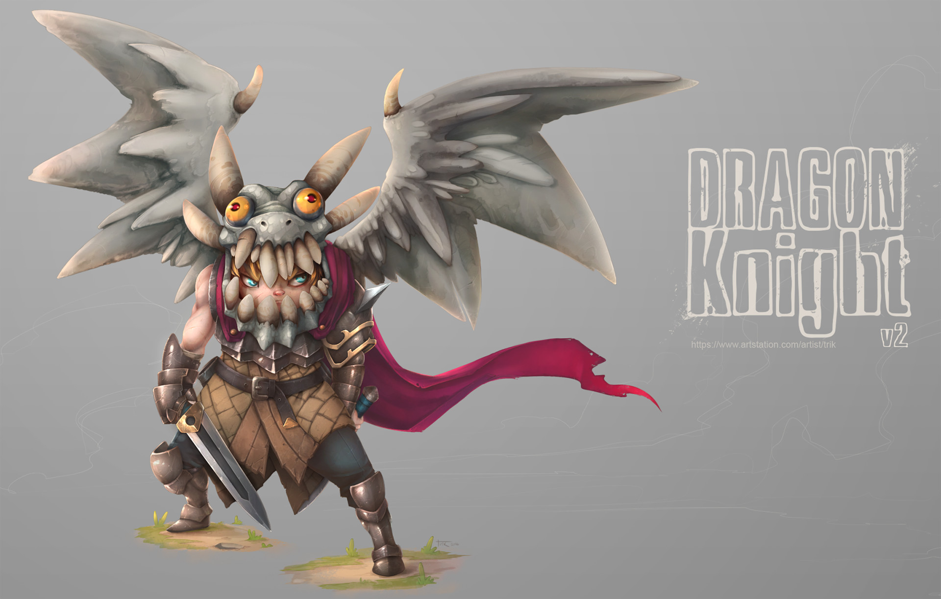 ArtStation - Dragon Knight