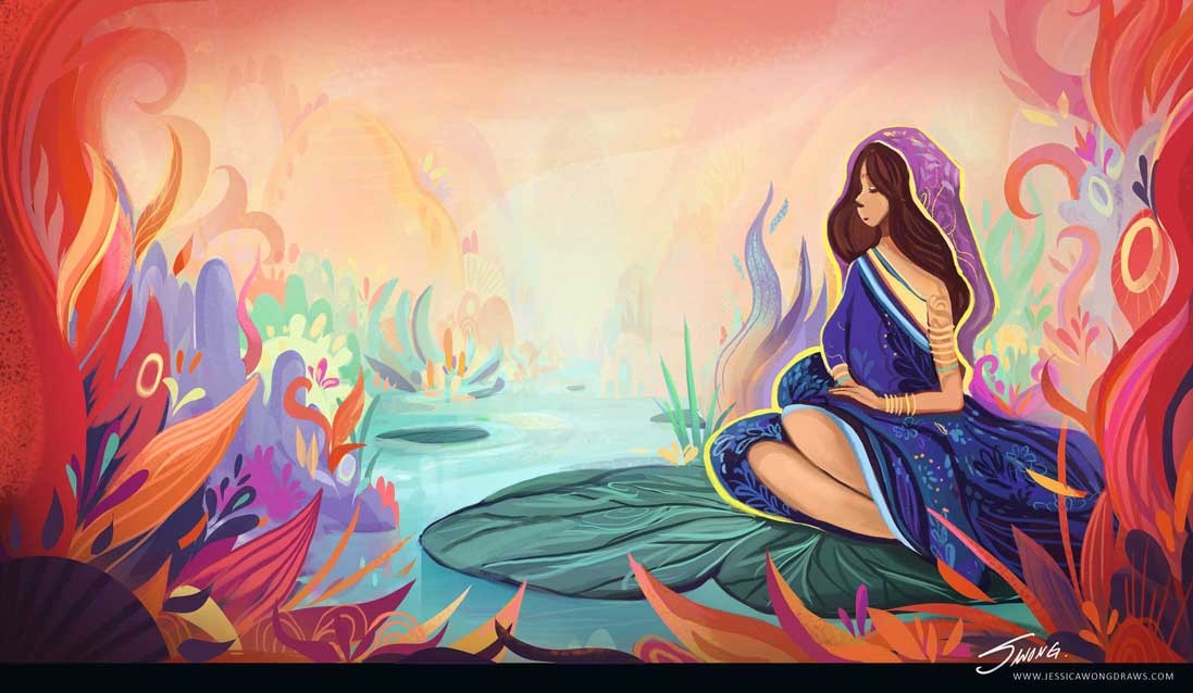 ArtStation - Summer Princess