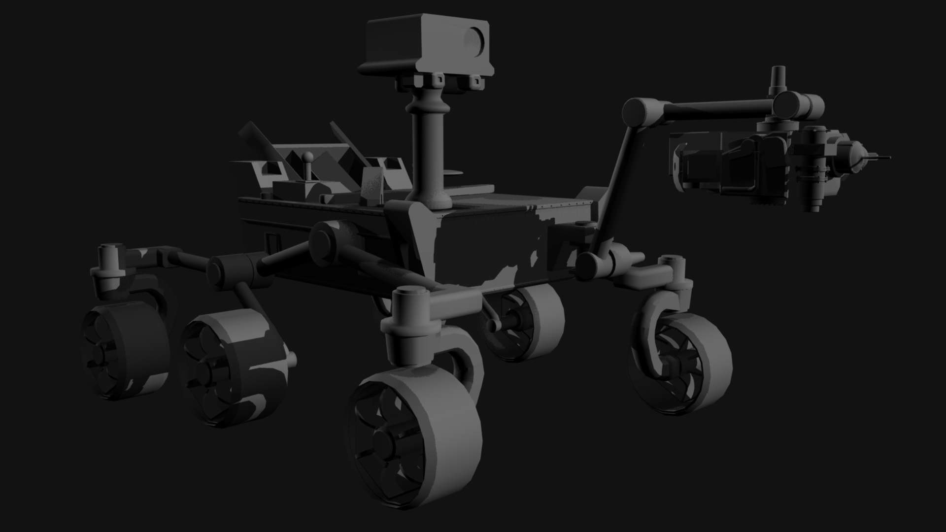 ArtStation - Mars Rover