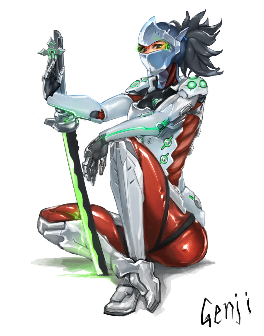 ArtStation - Overwatch - Genji TS