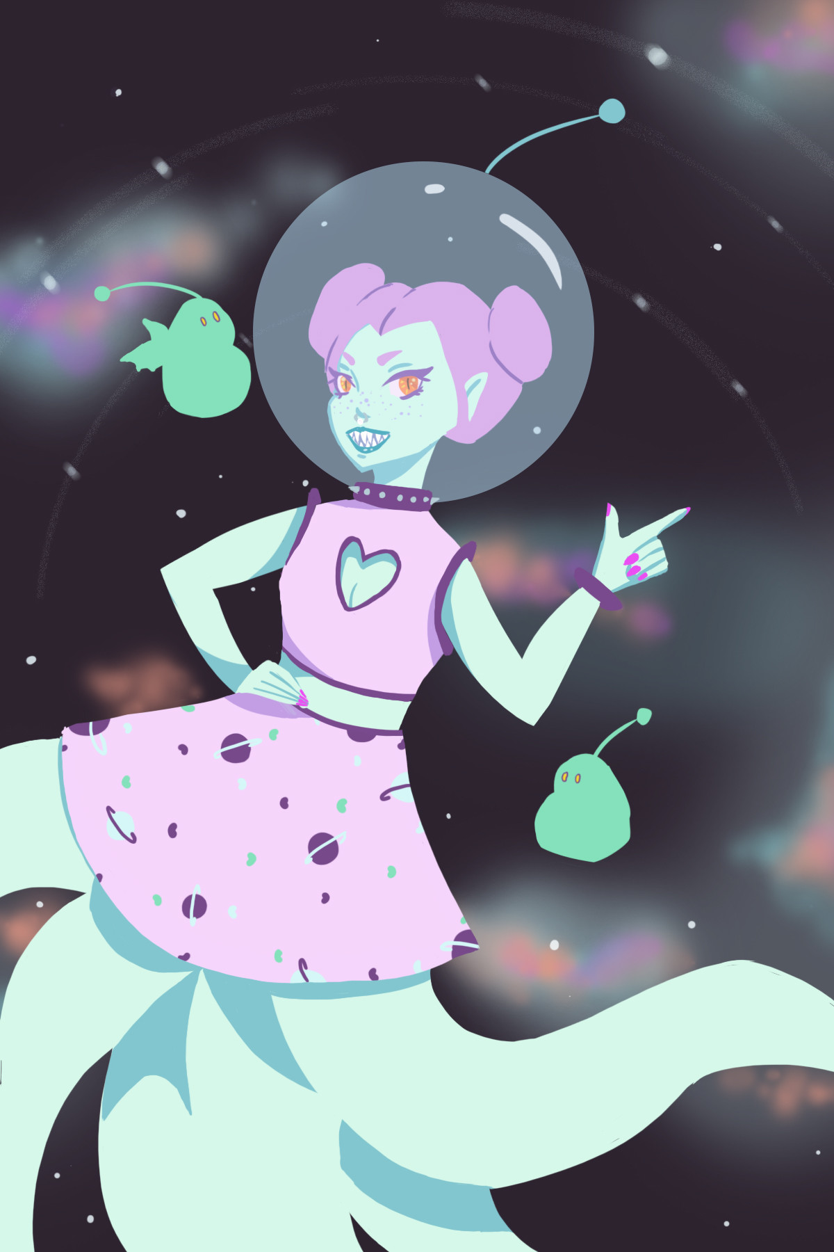 ArtStation - Space Girl