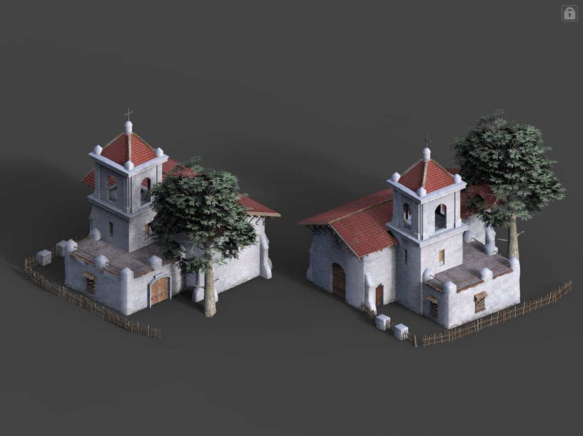 ArtStation - The Old Village (Buildings)