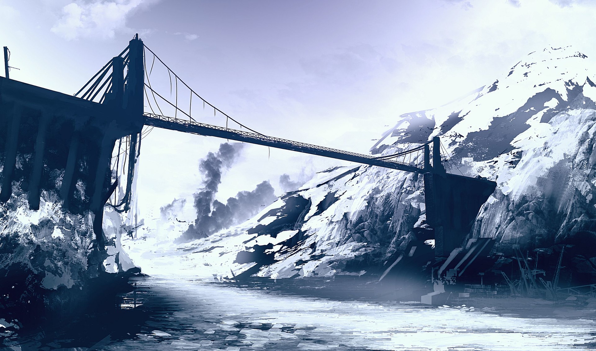 ArtStation - The Last Bridge