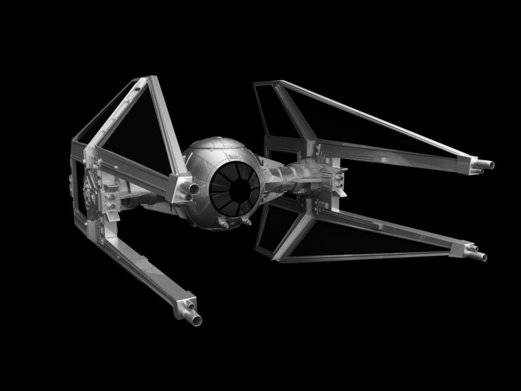 ArtStation - TIE Interceptor