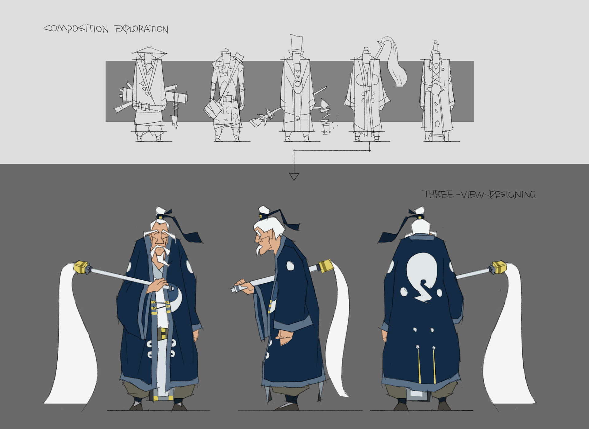 ArtStation - Cartoon Design #2 Monk