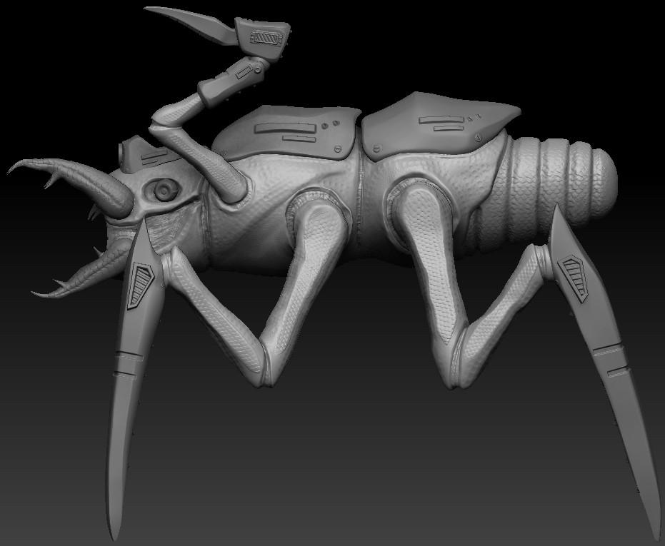 ArtStation - Crawler - Concept Sculpt