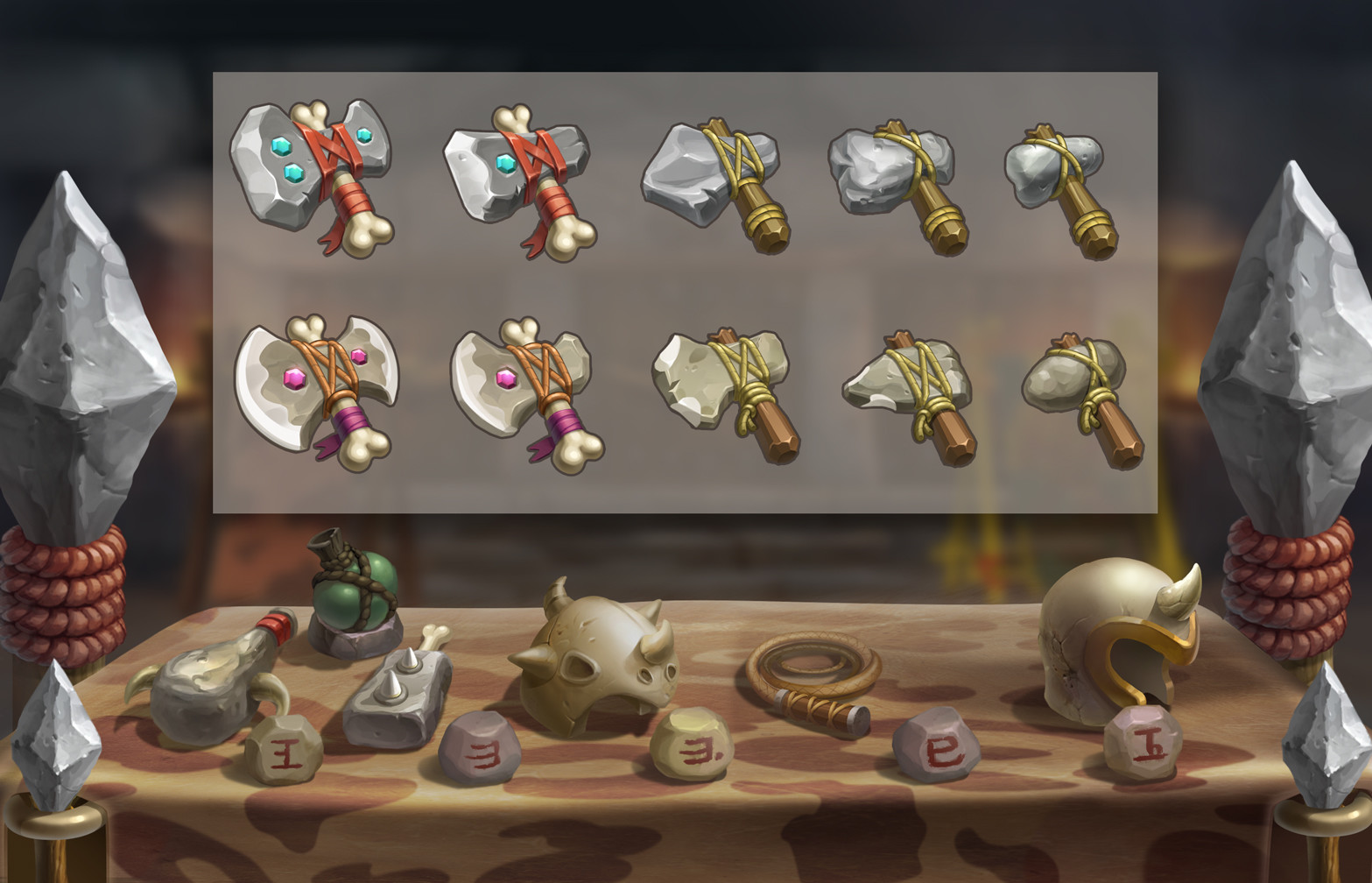 ArtStation - Stone Age - Items