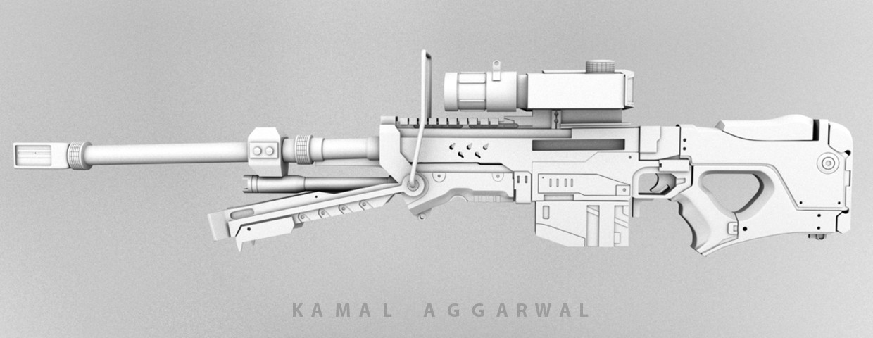 Halo 4 Sniper Rifle