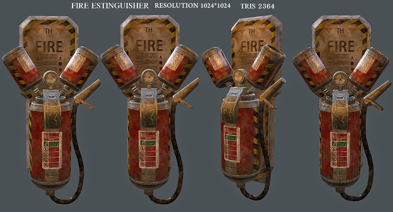 ArtStation - FIRE ESTINGUISHER