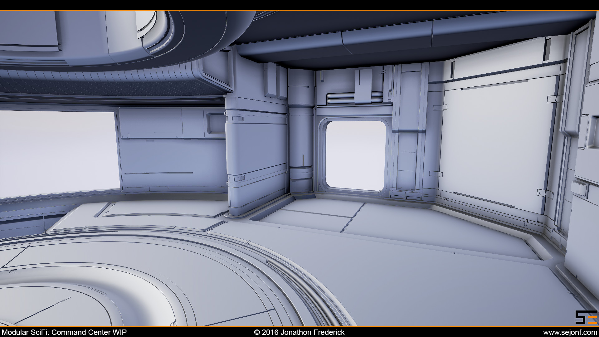 Jonathon Frederick - Modular SciFi: Command Center WIP