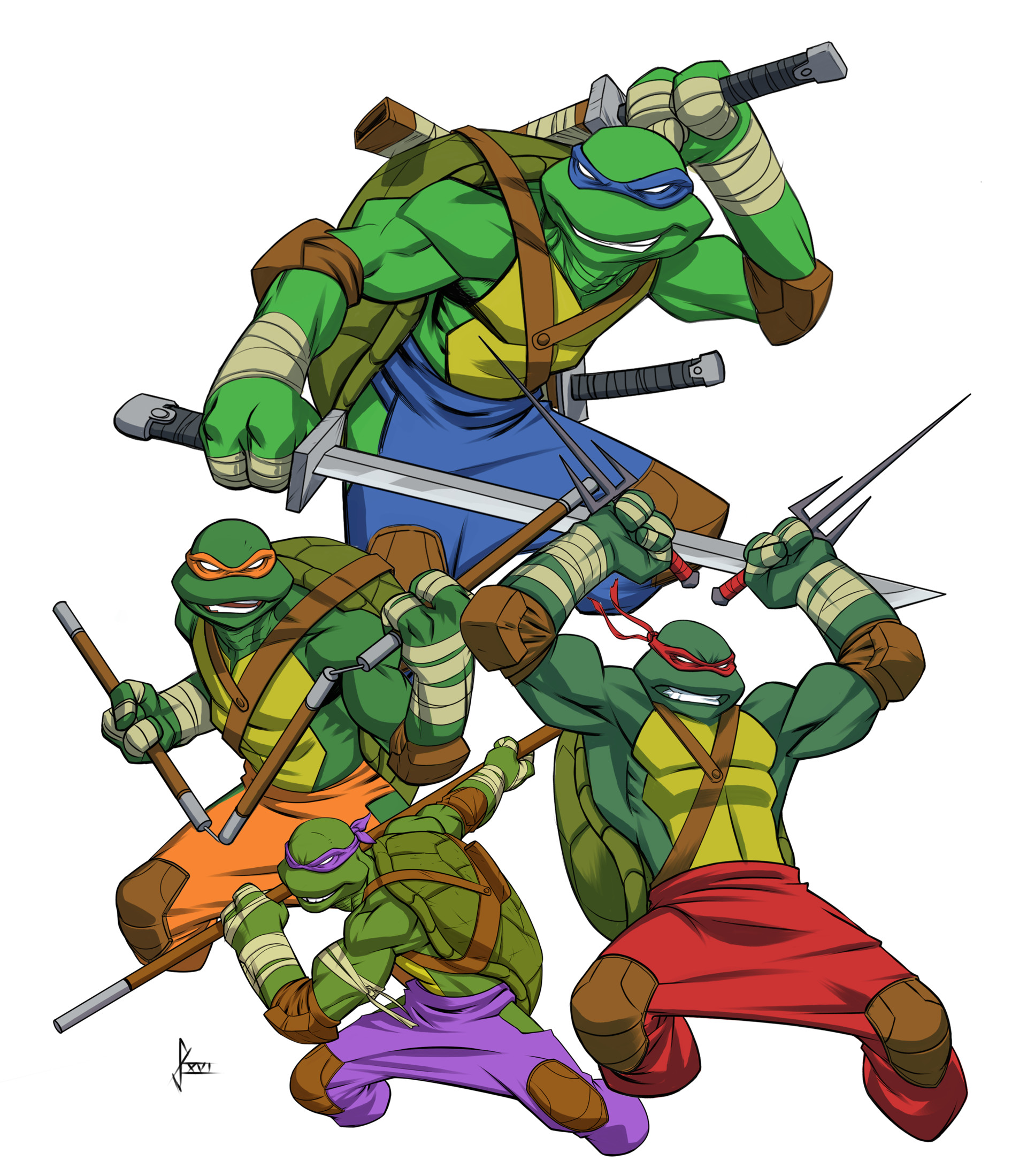 ArtStation - TMNT