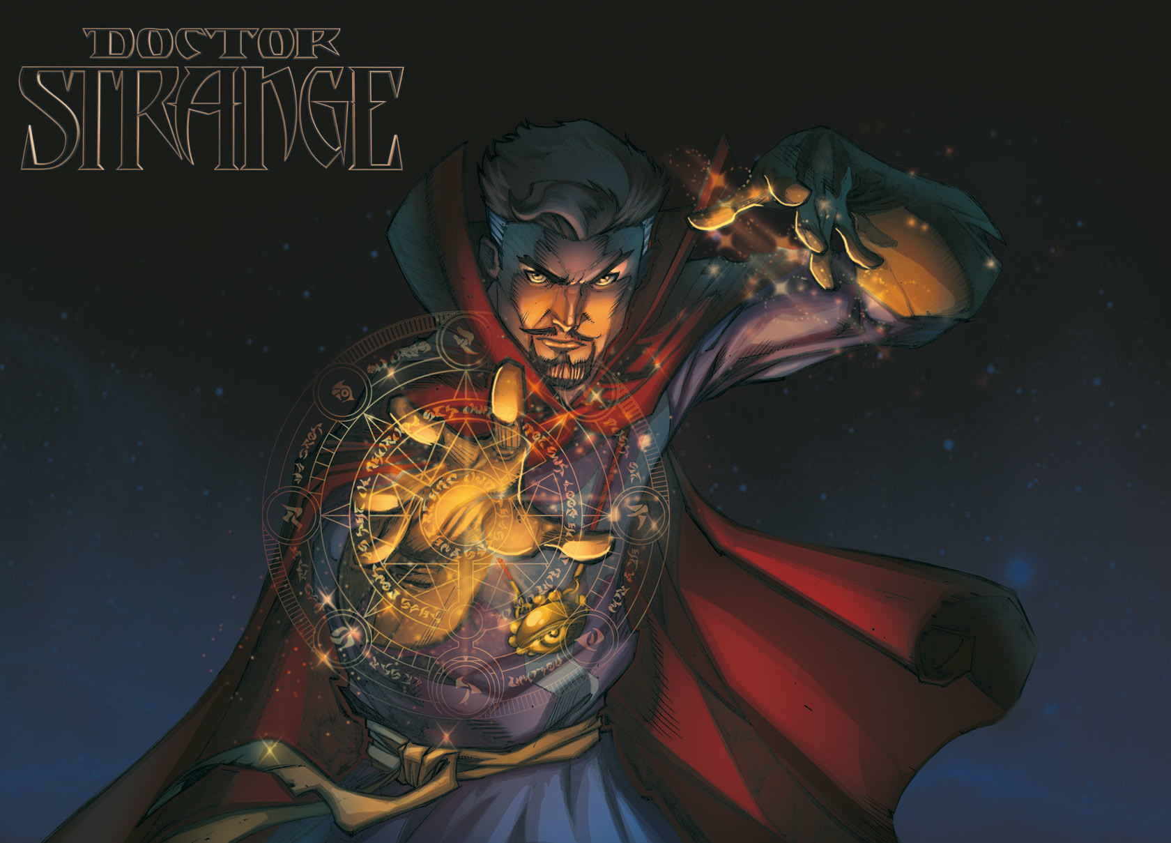 ArtStation - Dr Strange Color