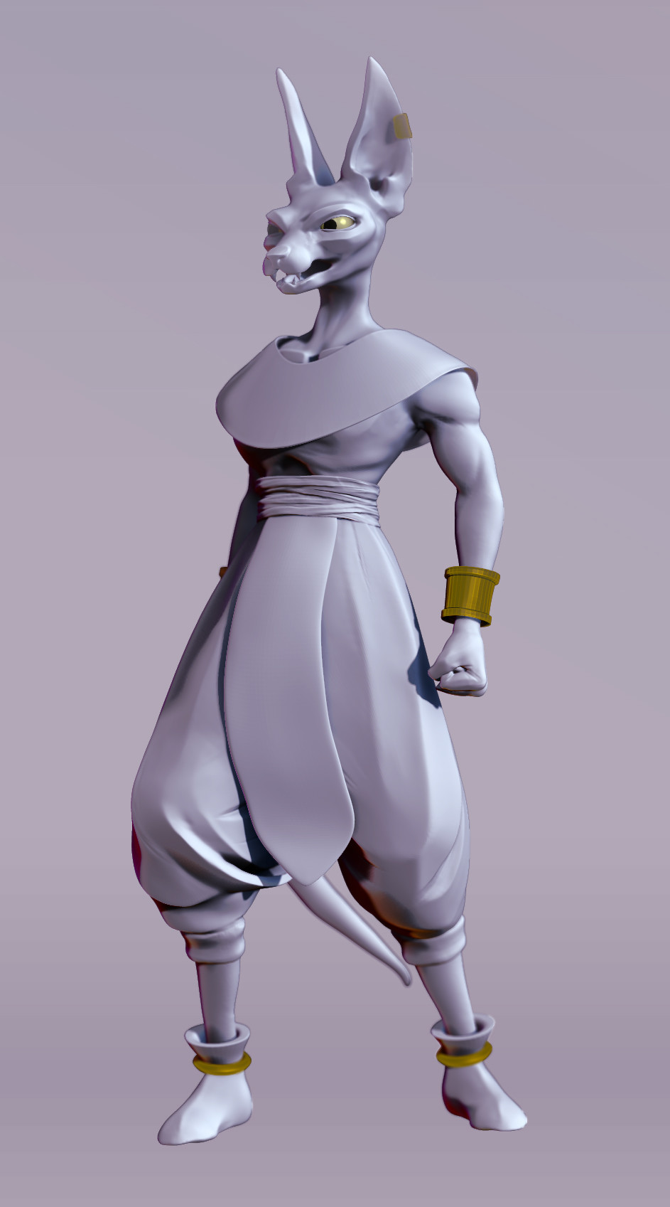 ArtStation - Beerus - DBZ Fanart