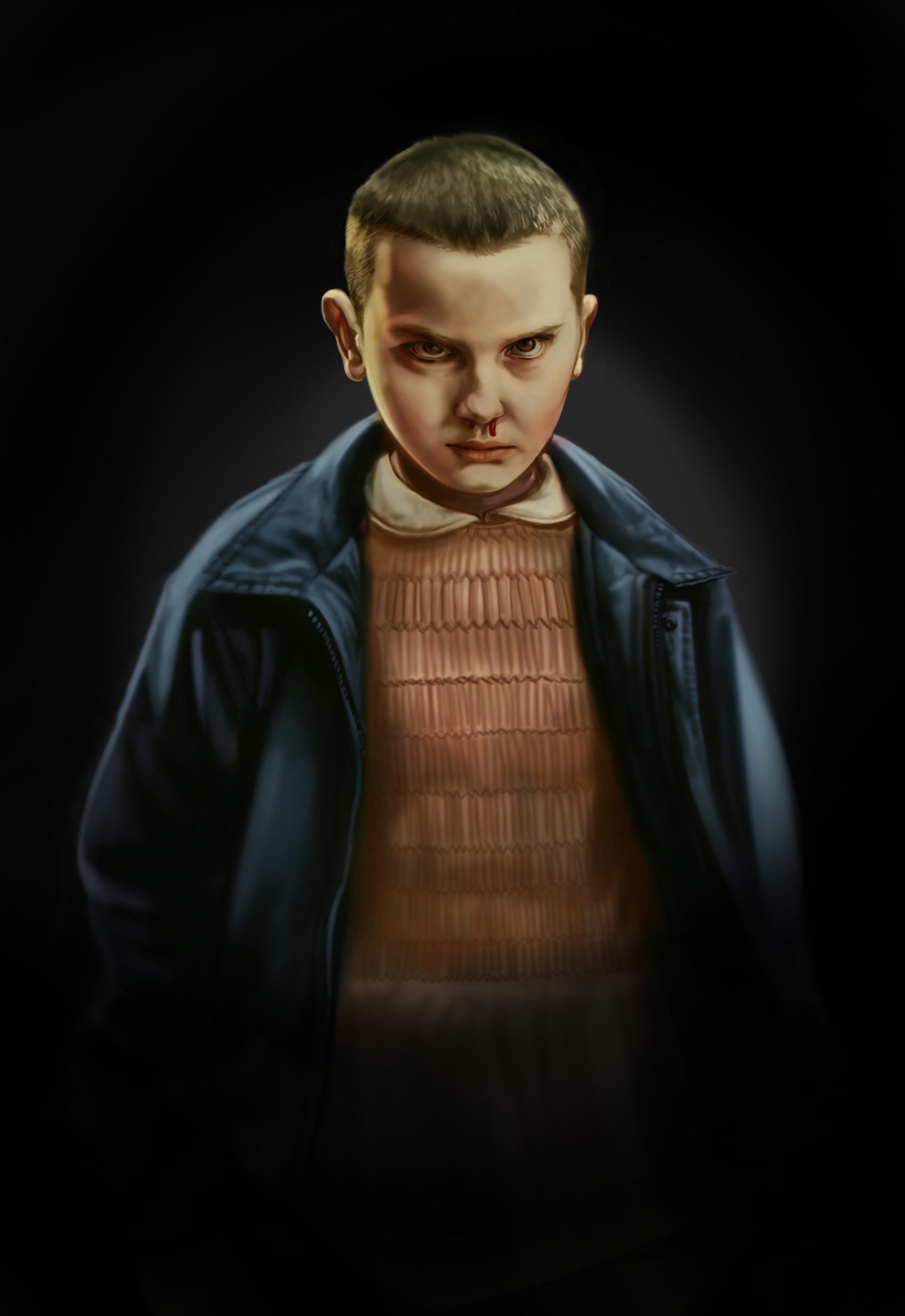 ArtStation - Eleven - Stranger Things