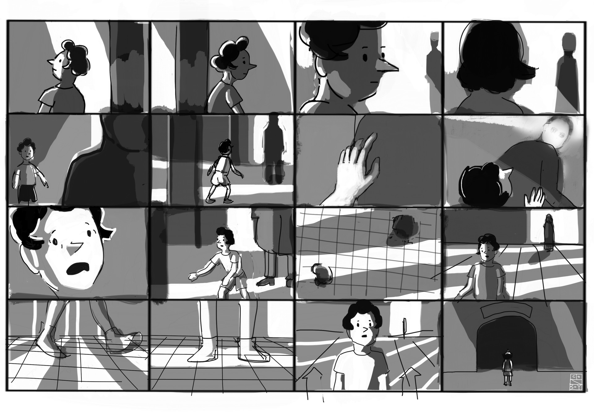 ArtStation - Digital Storyboards