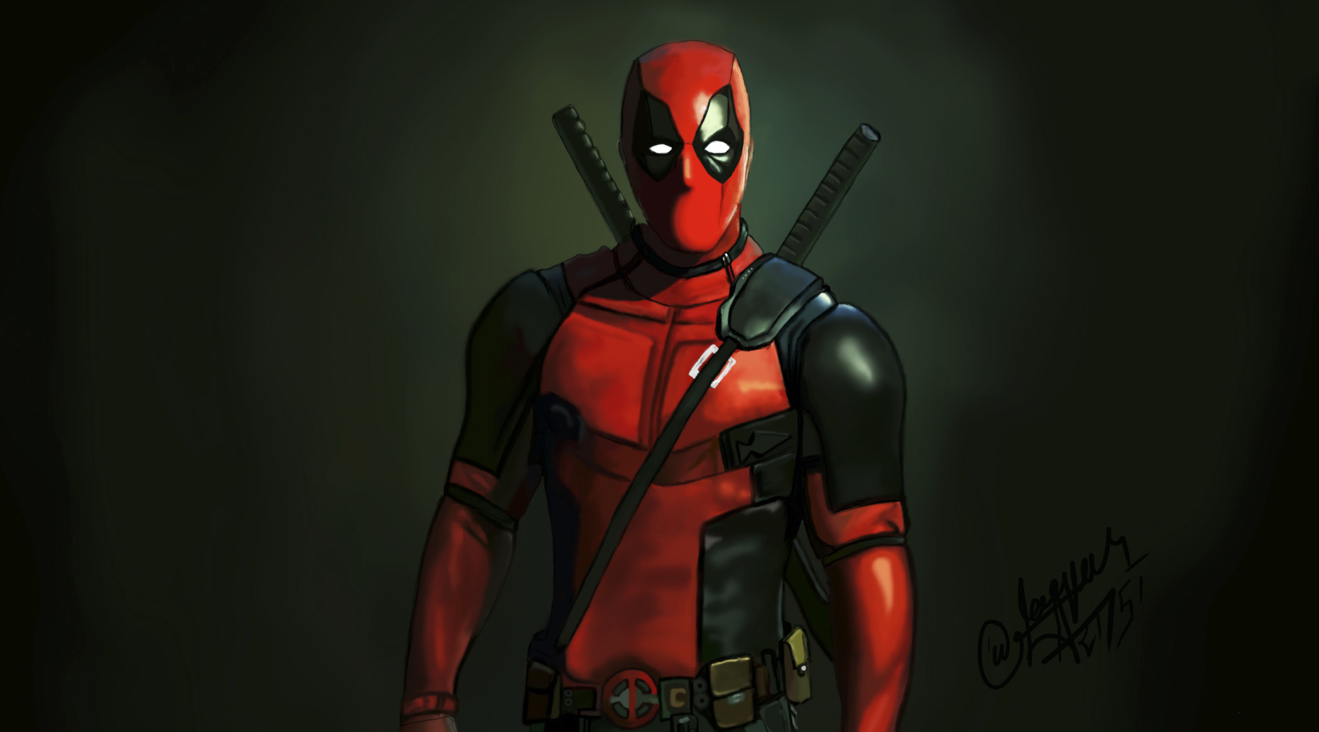 Deadpool Painting