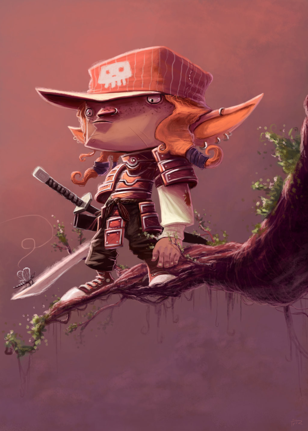 ArtStation - Samurai Elf