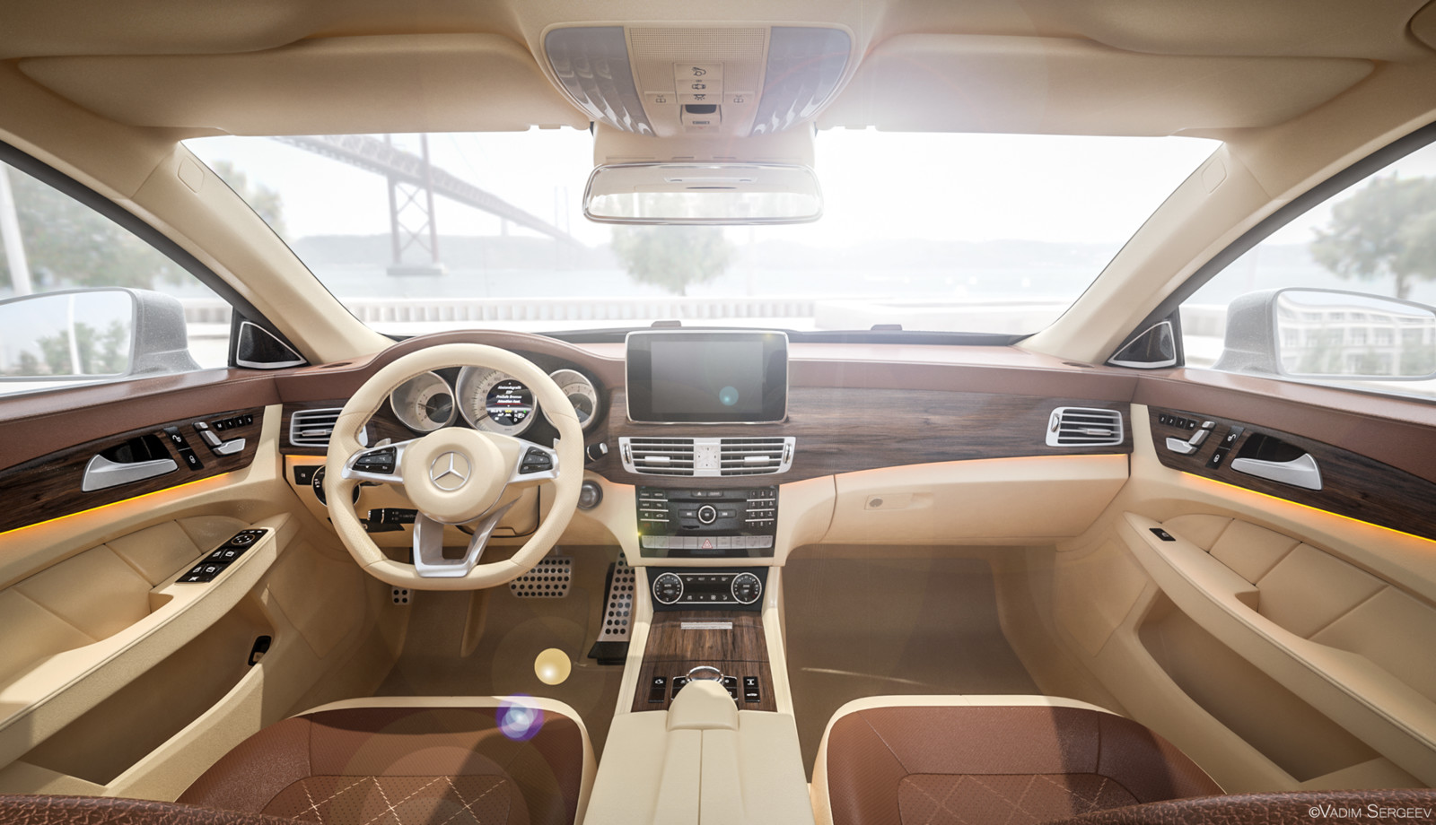 Вадим Сергеев - Mercedes-Benz CLS 500 2015 | interior