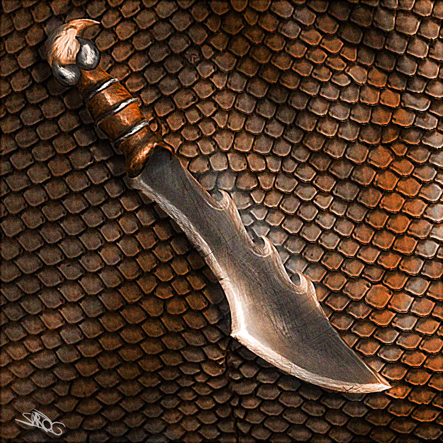 ArtStation - dragon fang dagger