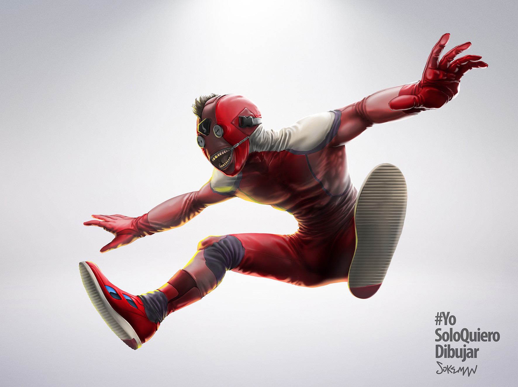 ArtStation - BURNERMAN by Sokeman