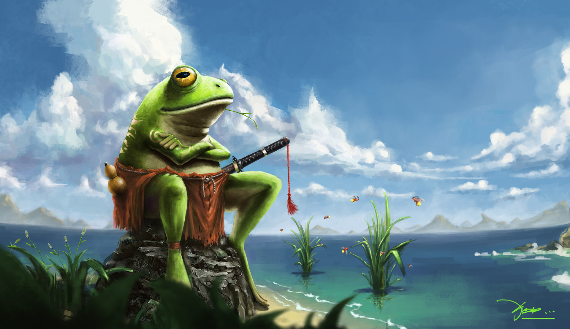 ArtStation - frog