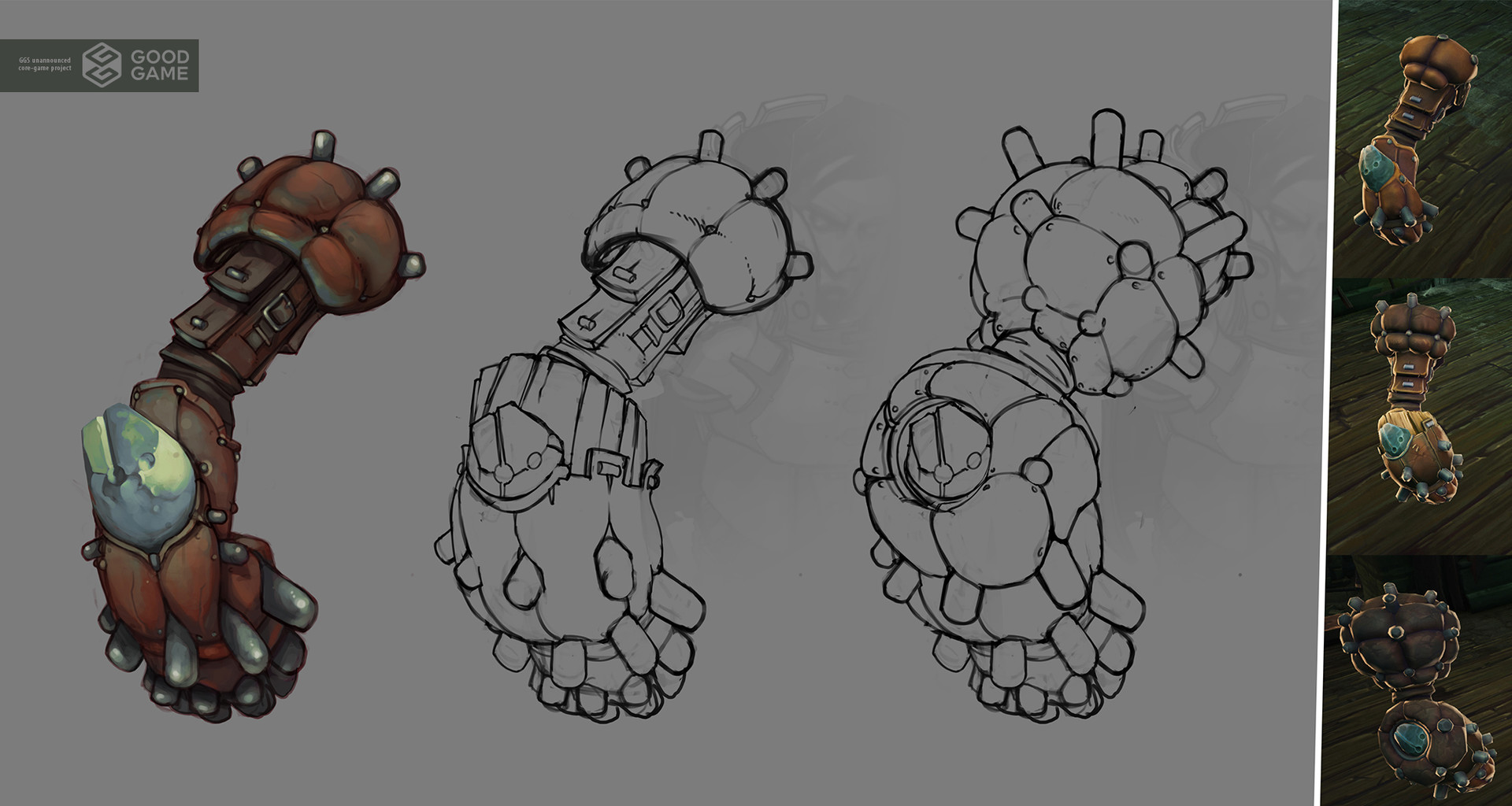 Wojtek Michalak - GGS-CORE - Weapons - GAUNTLETS