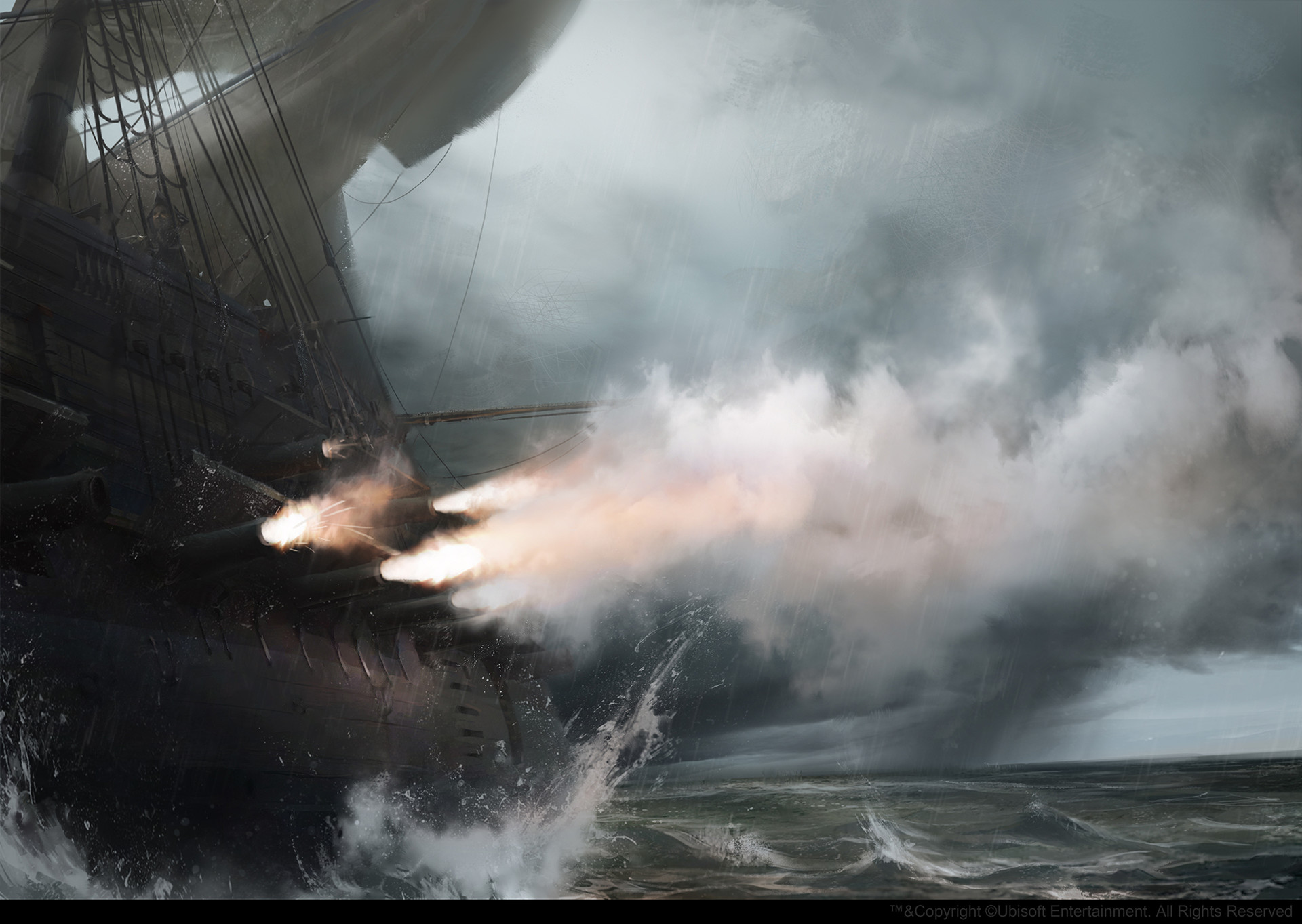 ArtStation - Naval Battle