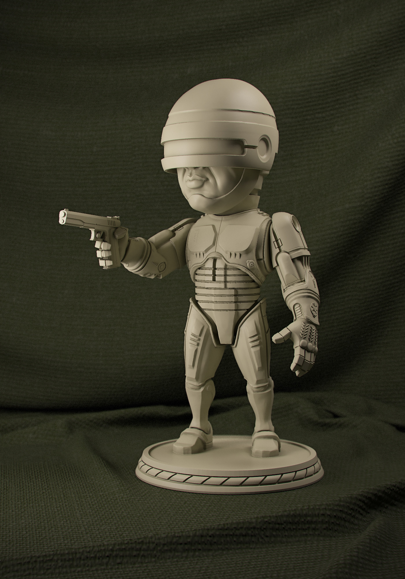 ArtStation - RoboCop cartoon