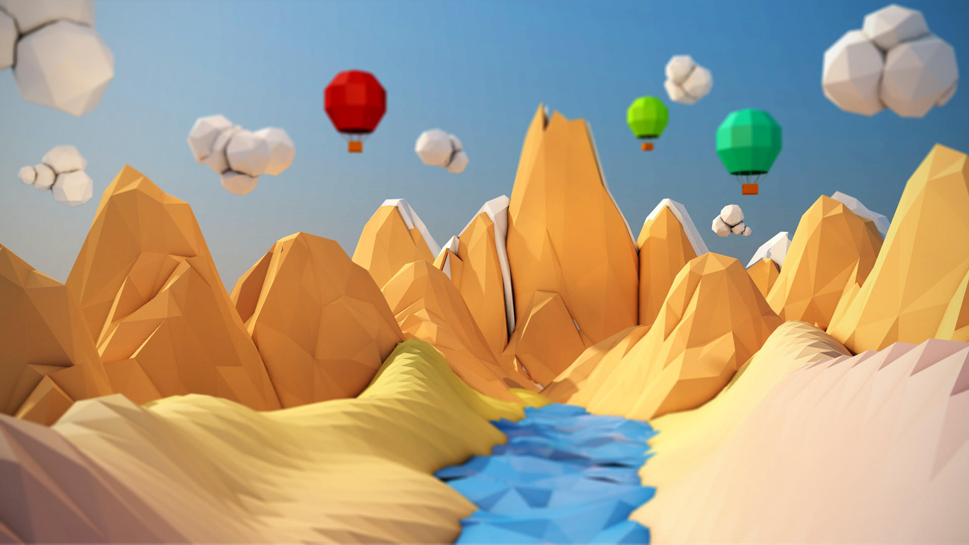 ArtStation - POLY LANDSCAPE