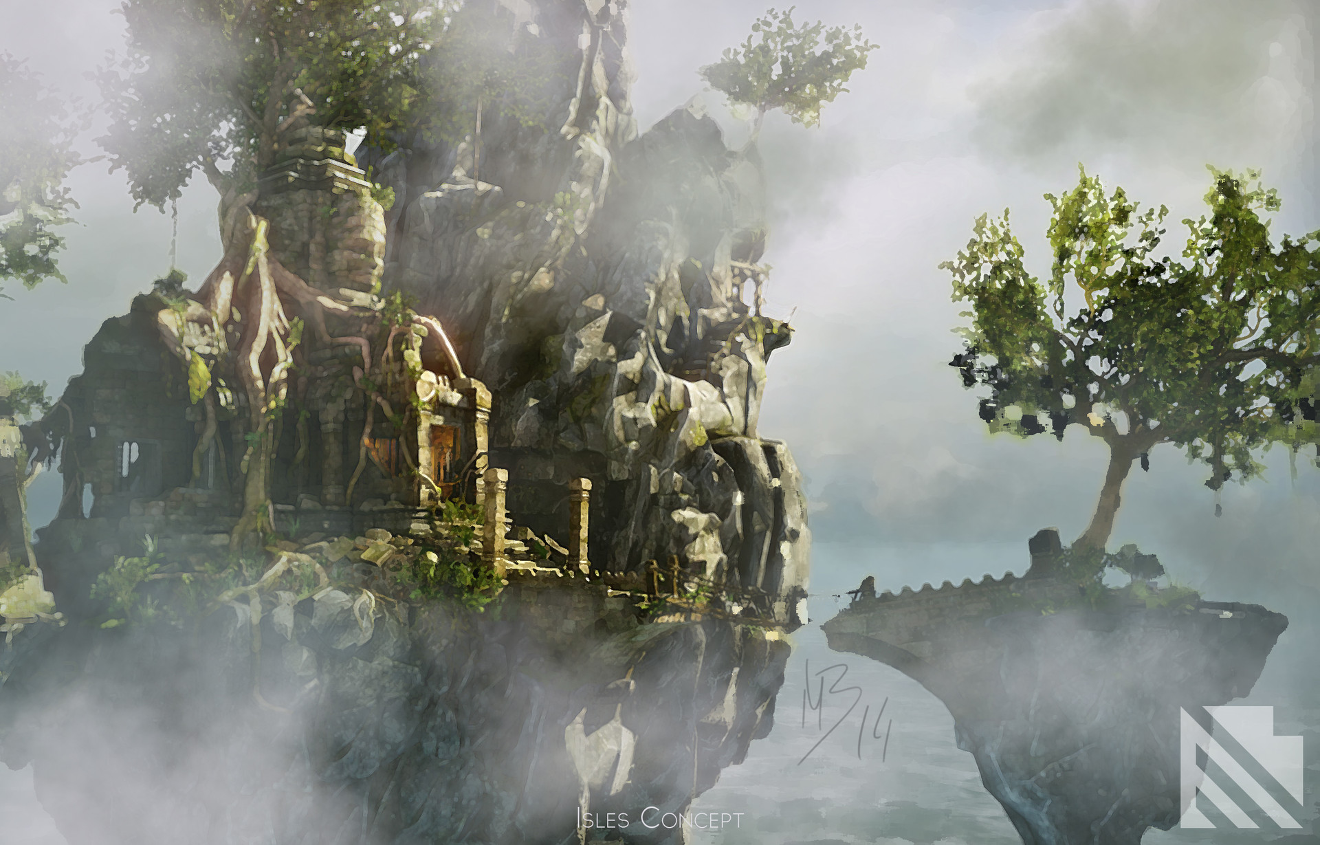 ArtStation - Floating Isles