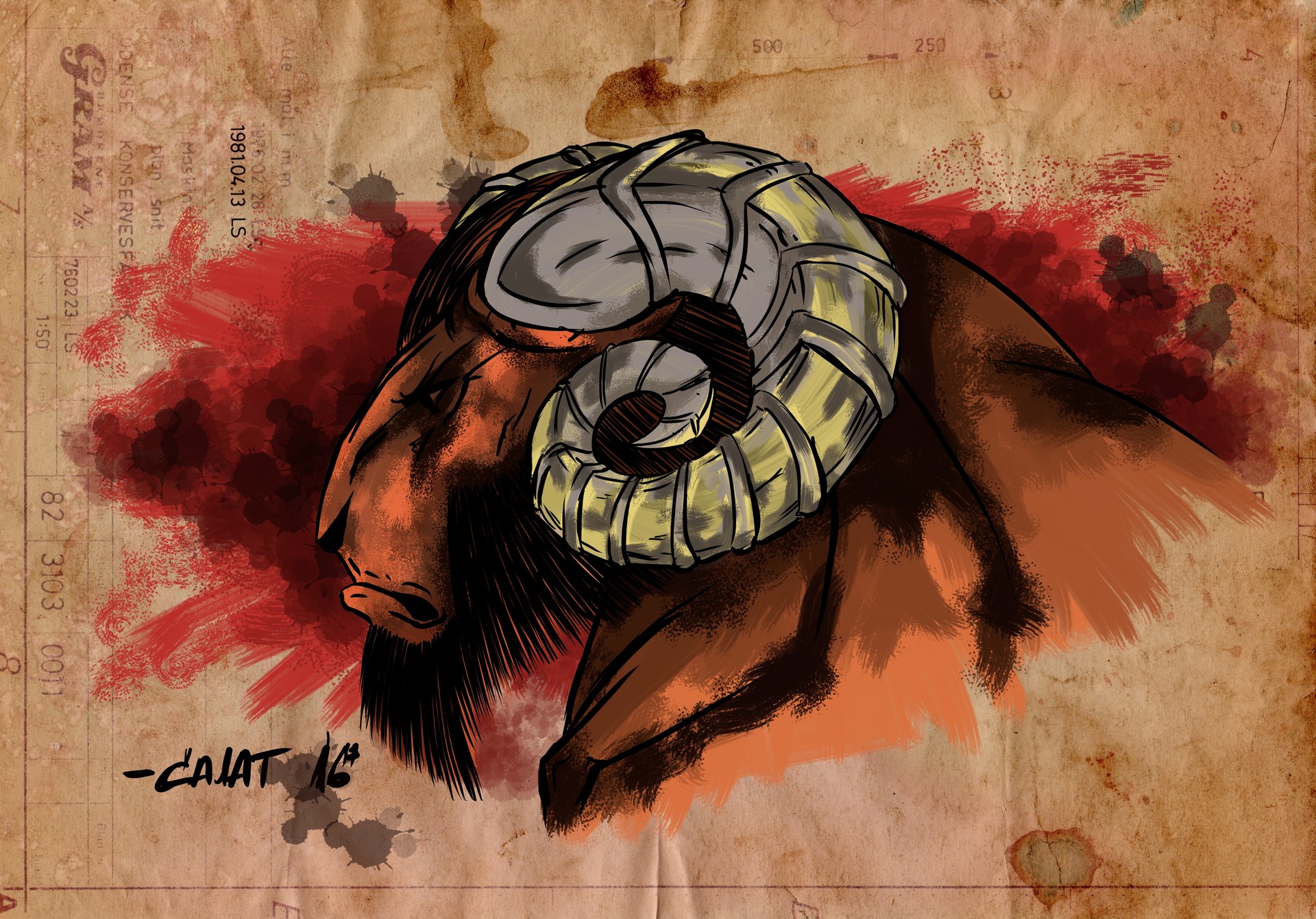 ArtStation - War Ram Tup