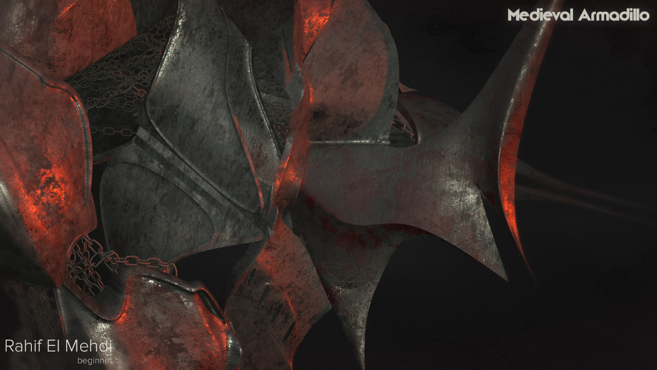 Mehdi Rahif - Medieval Armadillo armor