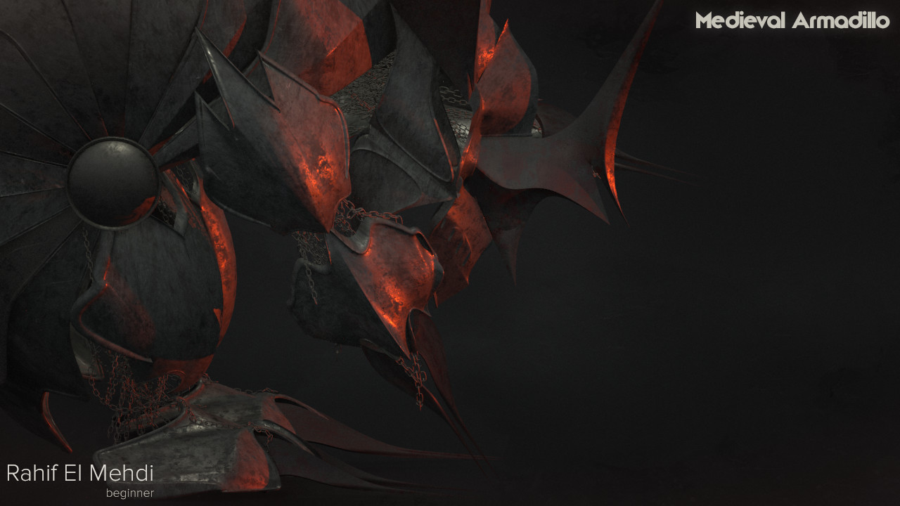 Mehdi Rahif - Medieval Armadillo armor