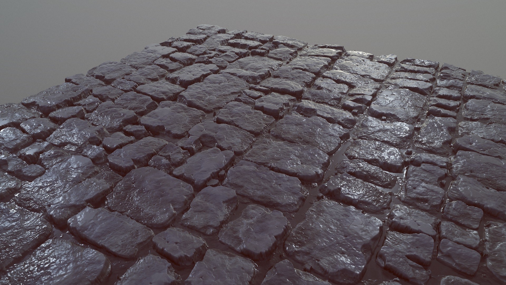 ArtStation - Wet Cobblestone Texture