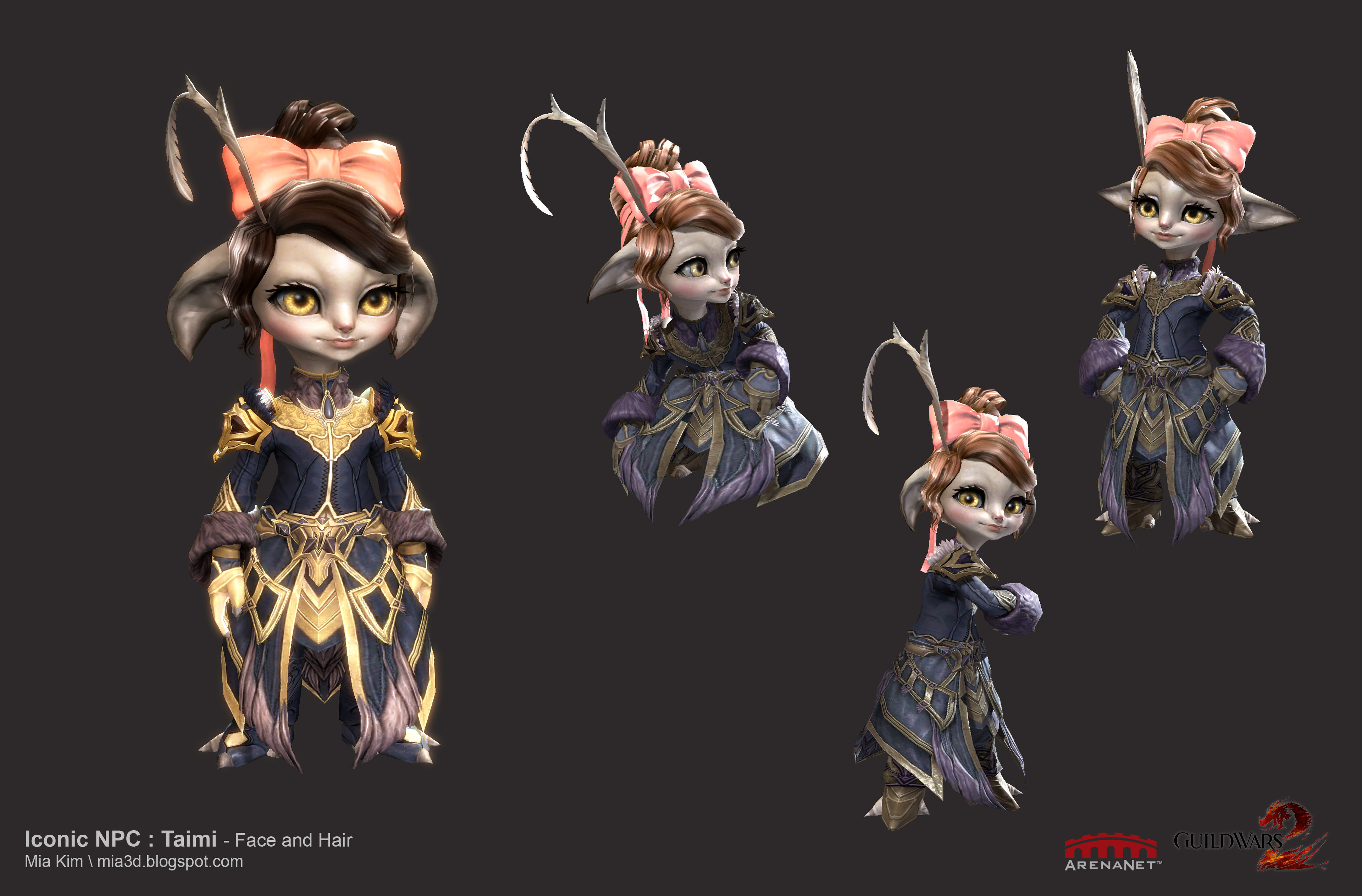 Mia Kim - Guild Wars 2 : Iconic NPC 'Taimi'