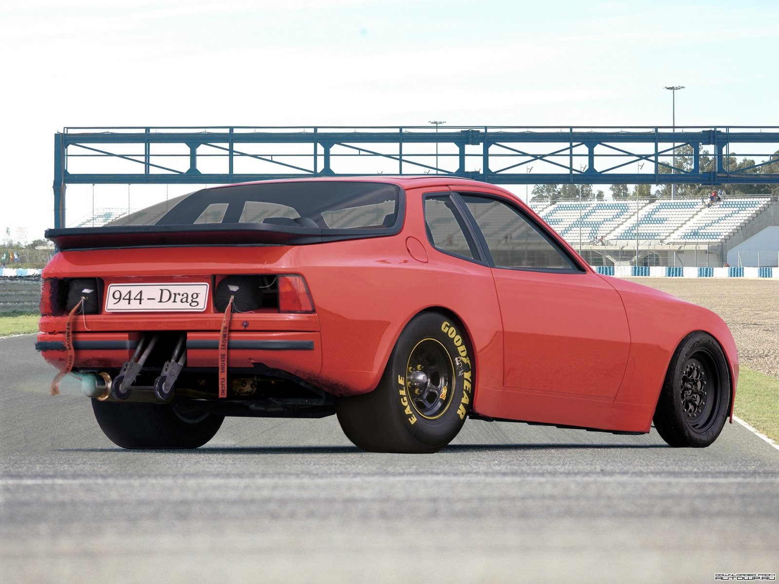 ArtStation - Porsche 944 DragStar