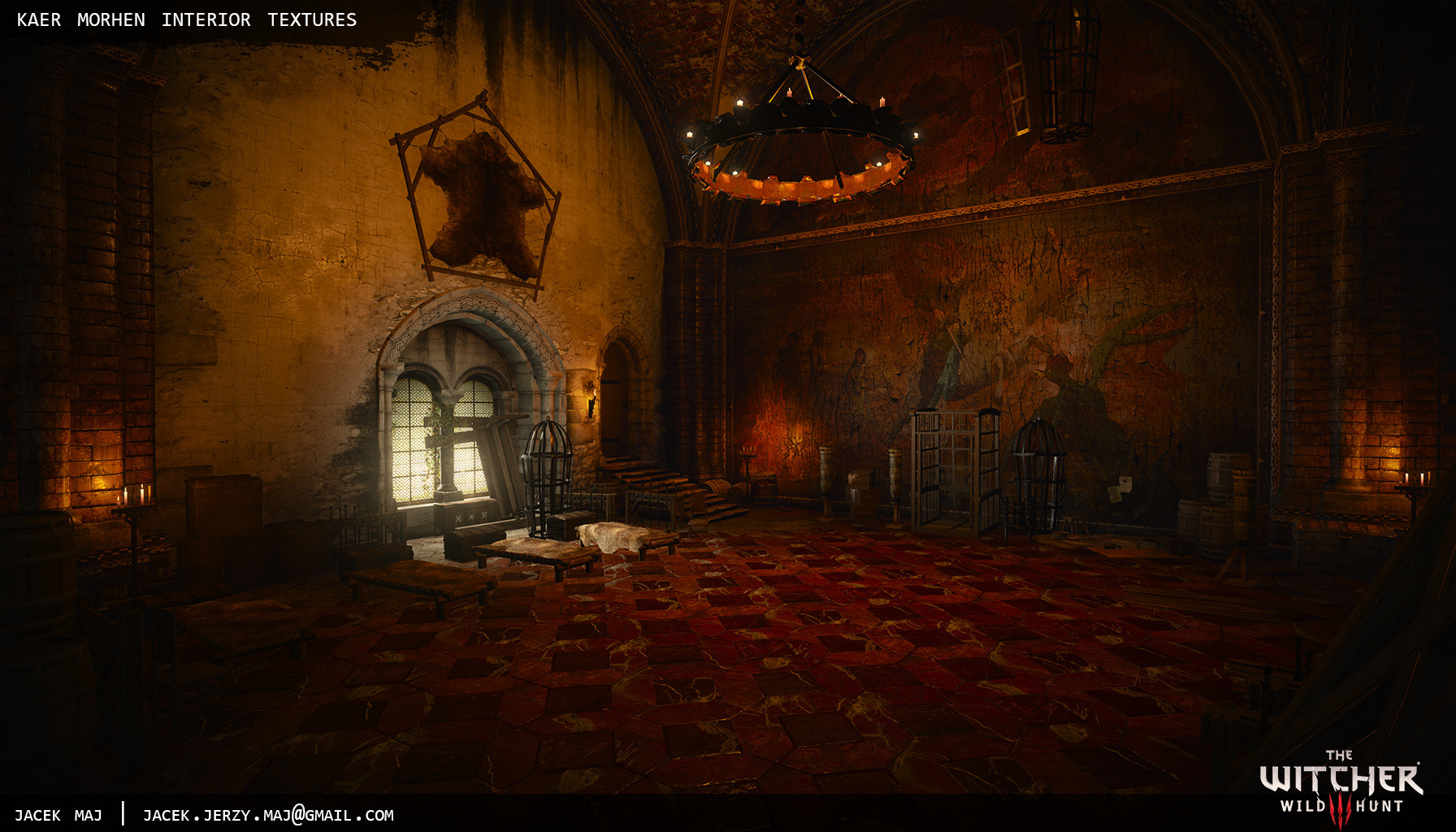 Jacek Maj - The Witcher 3 Architectural Material