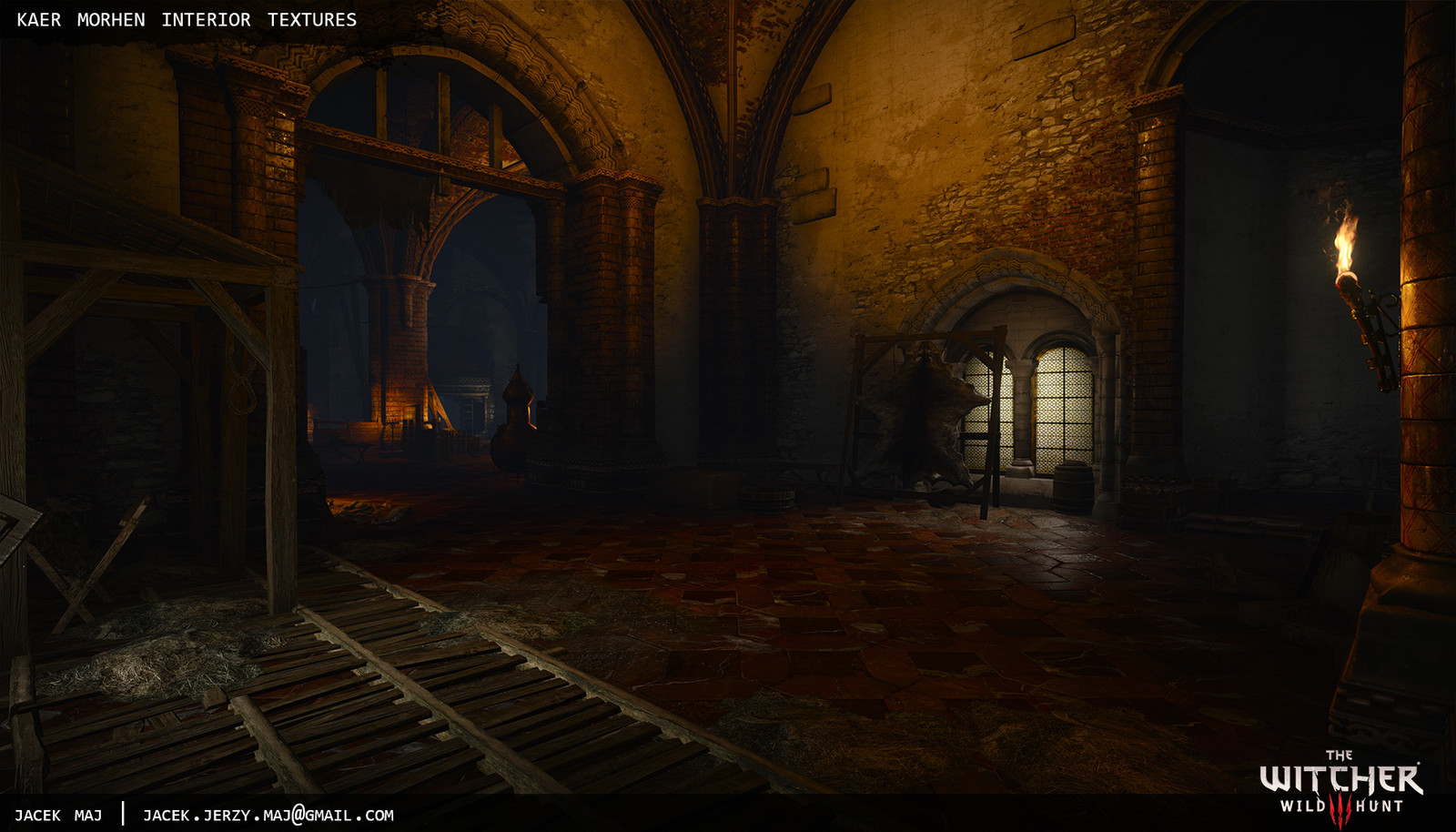 Jacek Maj - The Witcher 3 Architectural Material