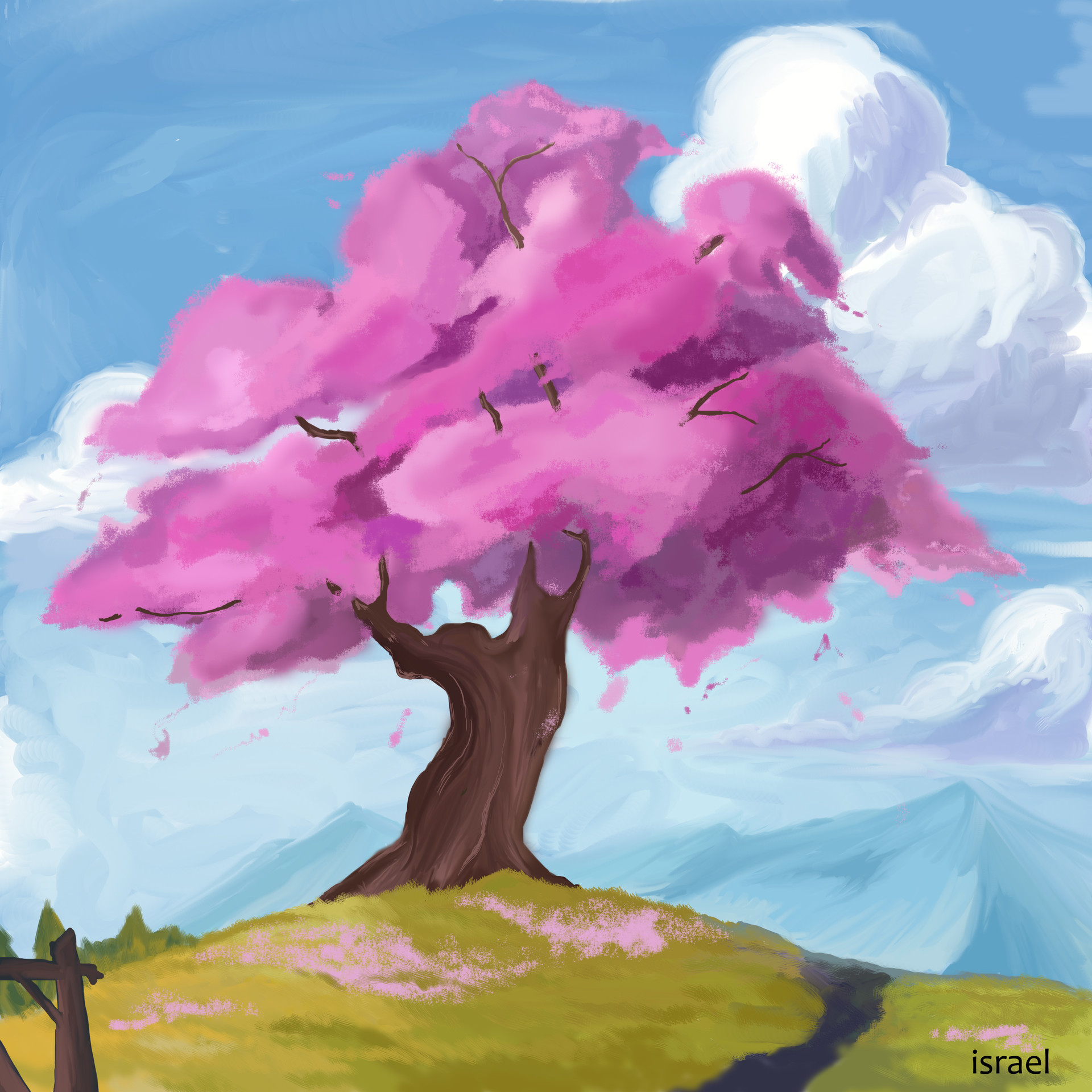 ArtStation - Cherry Tree