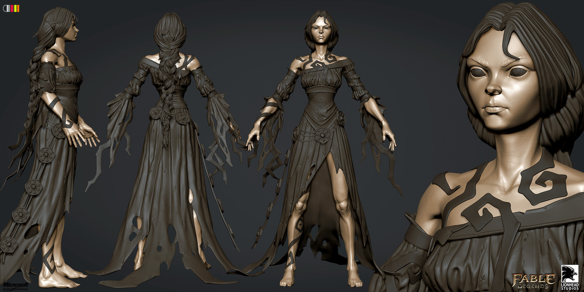 ArtStation - Evienne - Lake Lady