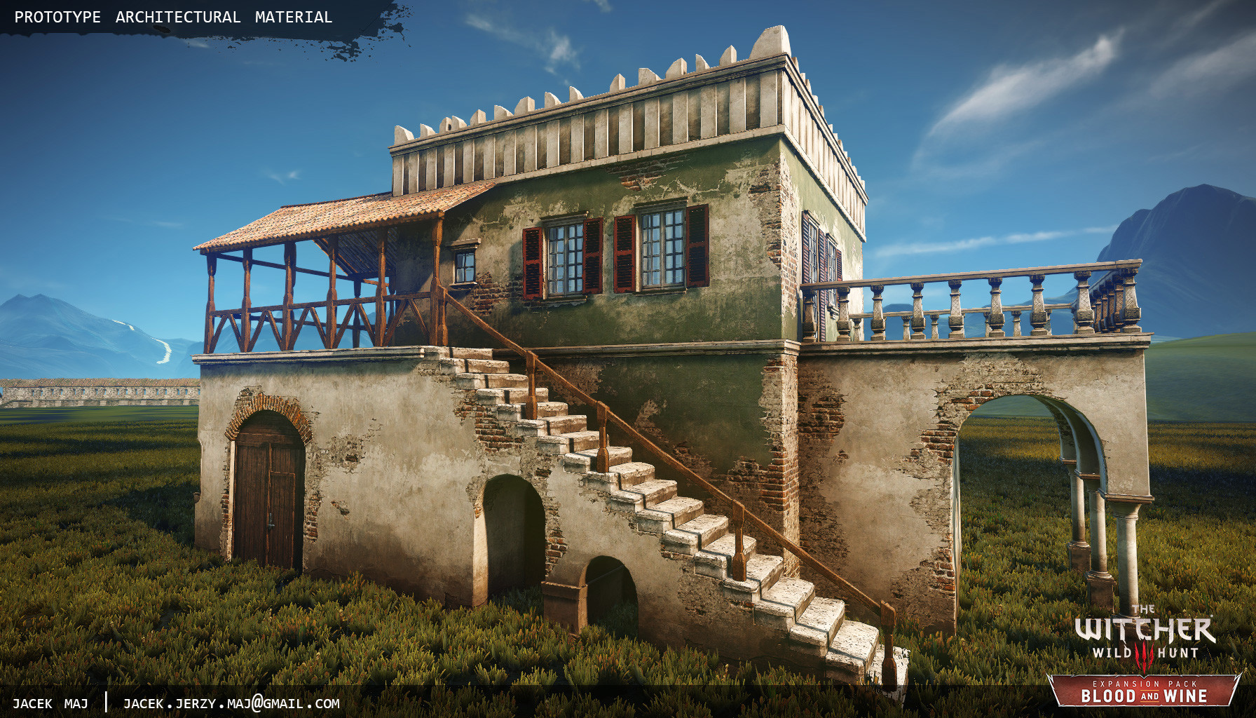 elven architecture witcher