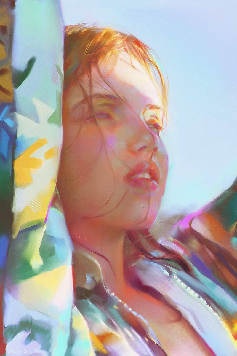 ArtStation - Color and light study