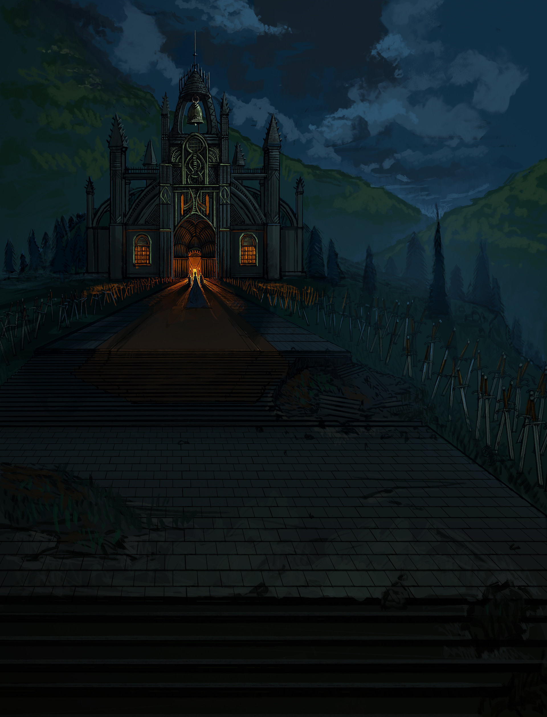ArtStation - Tomb of the ancient king
