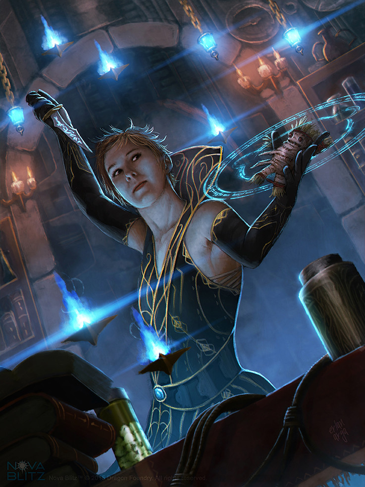 ArtStation - Deathmark Witch