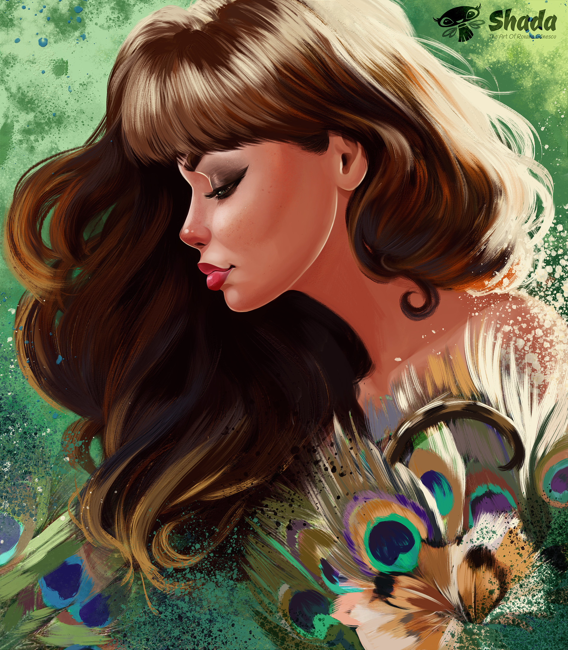 ArtStation - Lady Peacock