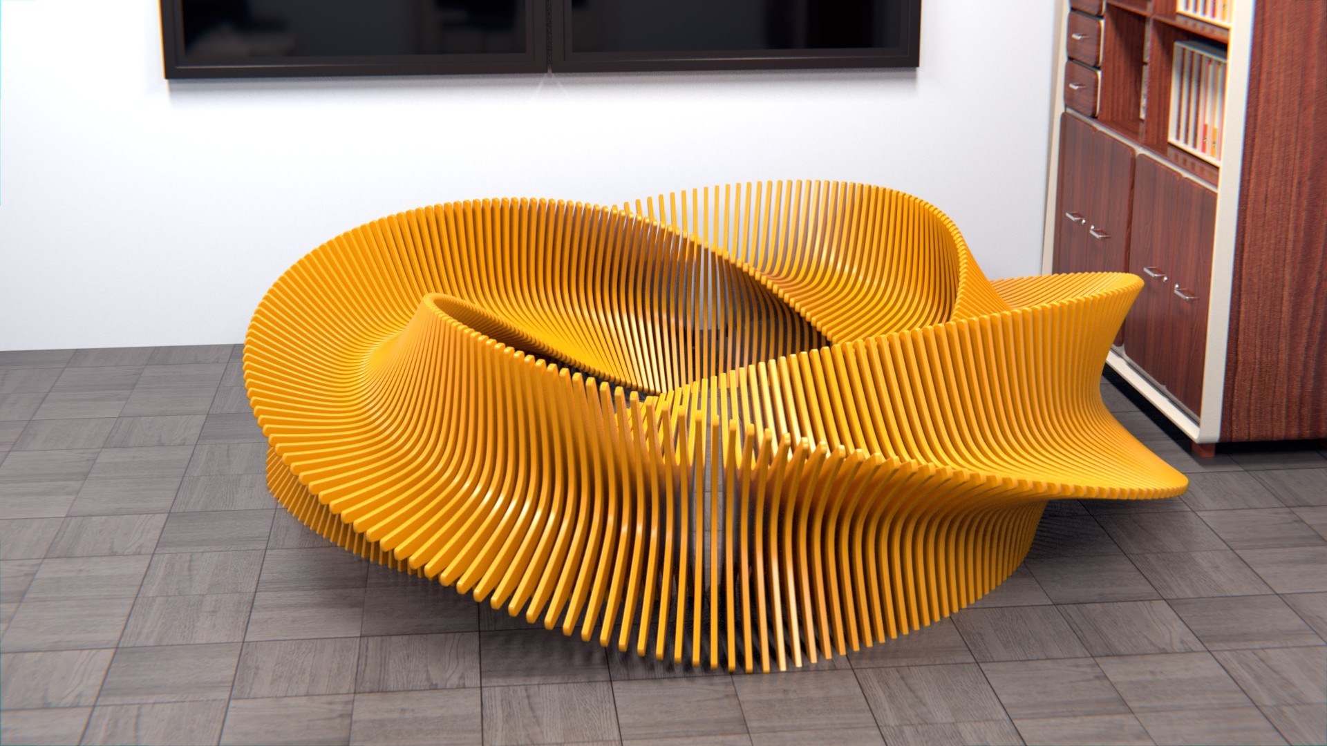 Stanislav Marchevsky - Twisted bench